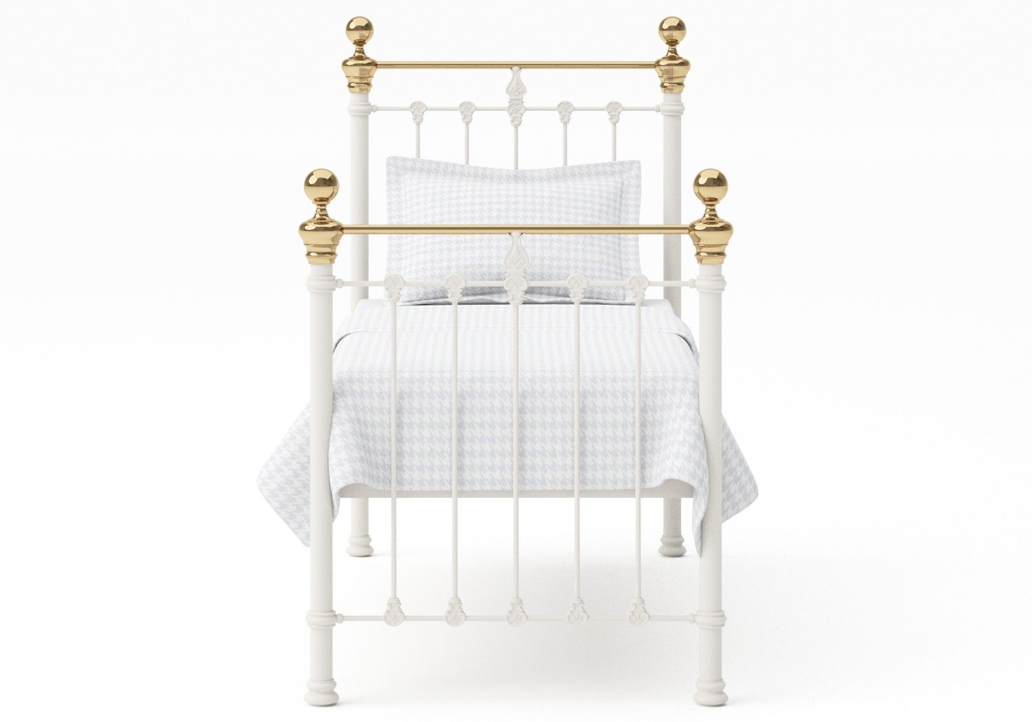 Hamilton - Lit en fer avec boutons en laiton - The Original Bed Co. - FR