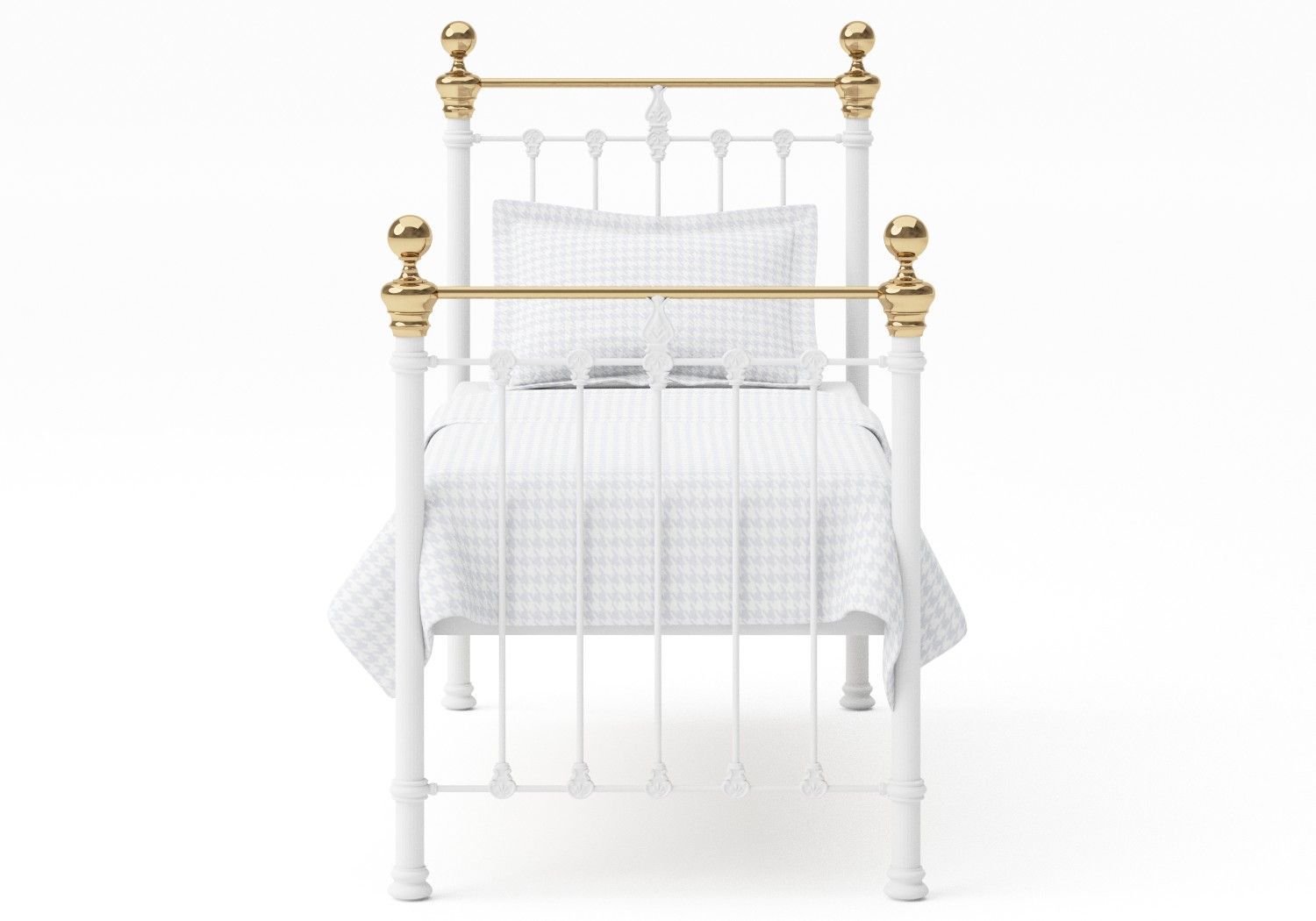 Hamilton - Lit en fer avec boutons en laiton - The Original Bed Co. - FR