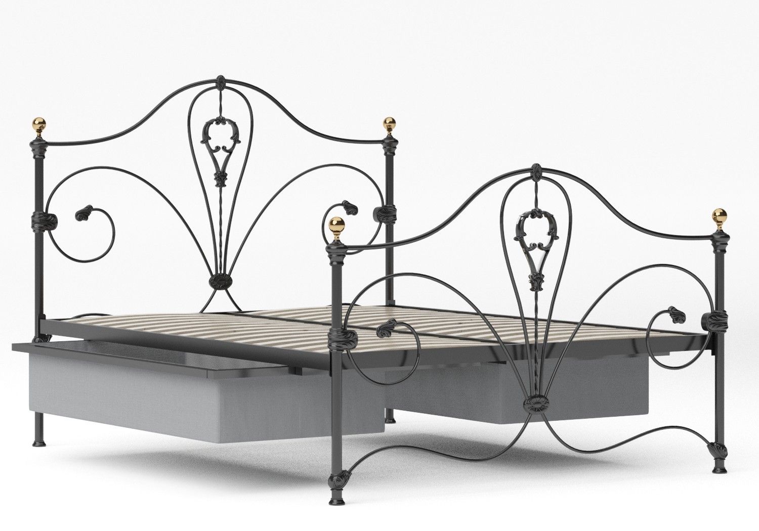 Melrose - Iron/Metal Bed Frame - The Original Bed Co - UK