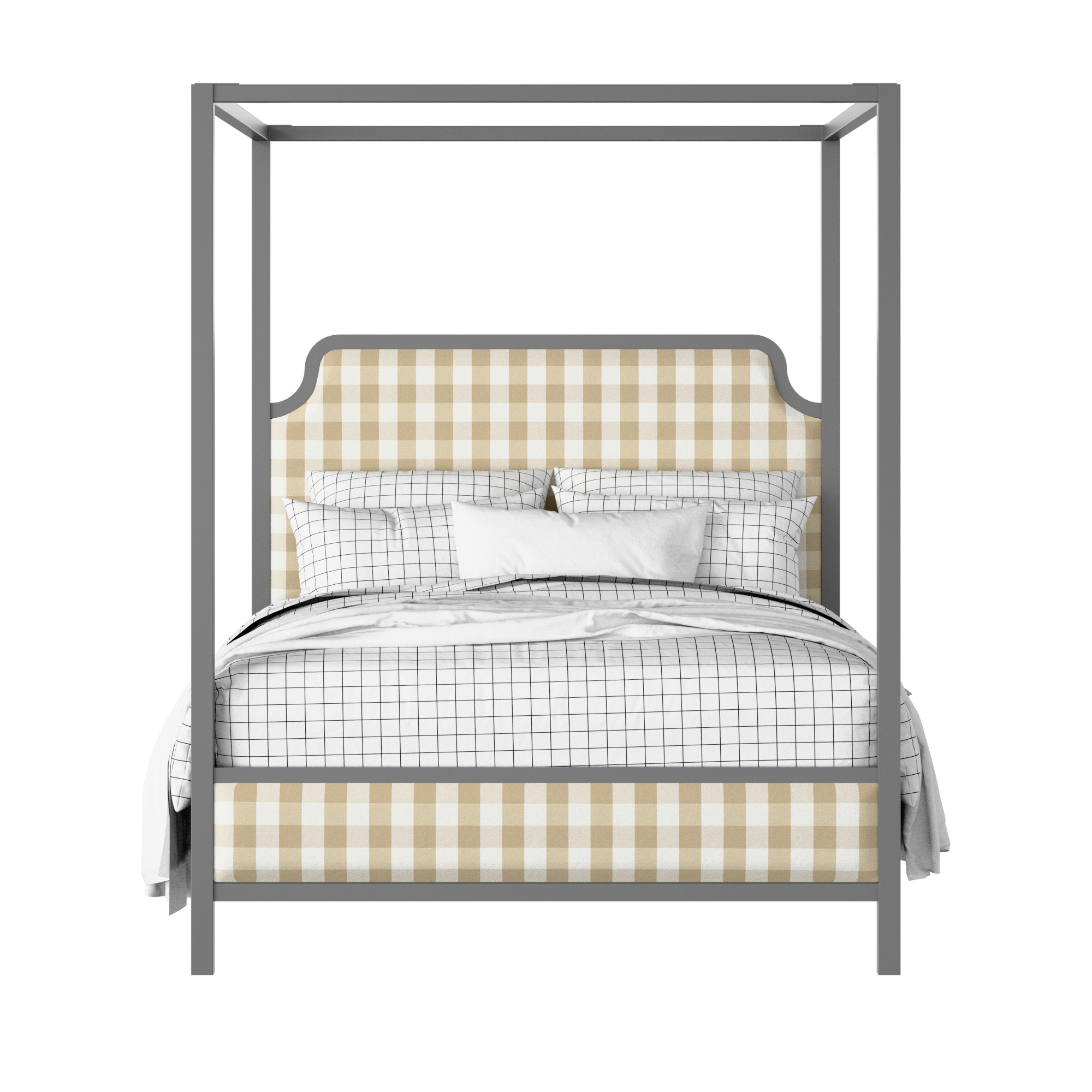 Tate Slim - Painted Wood Bed Frame - The Original Bed Co - UK