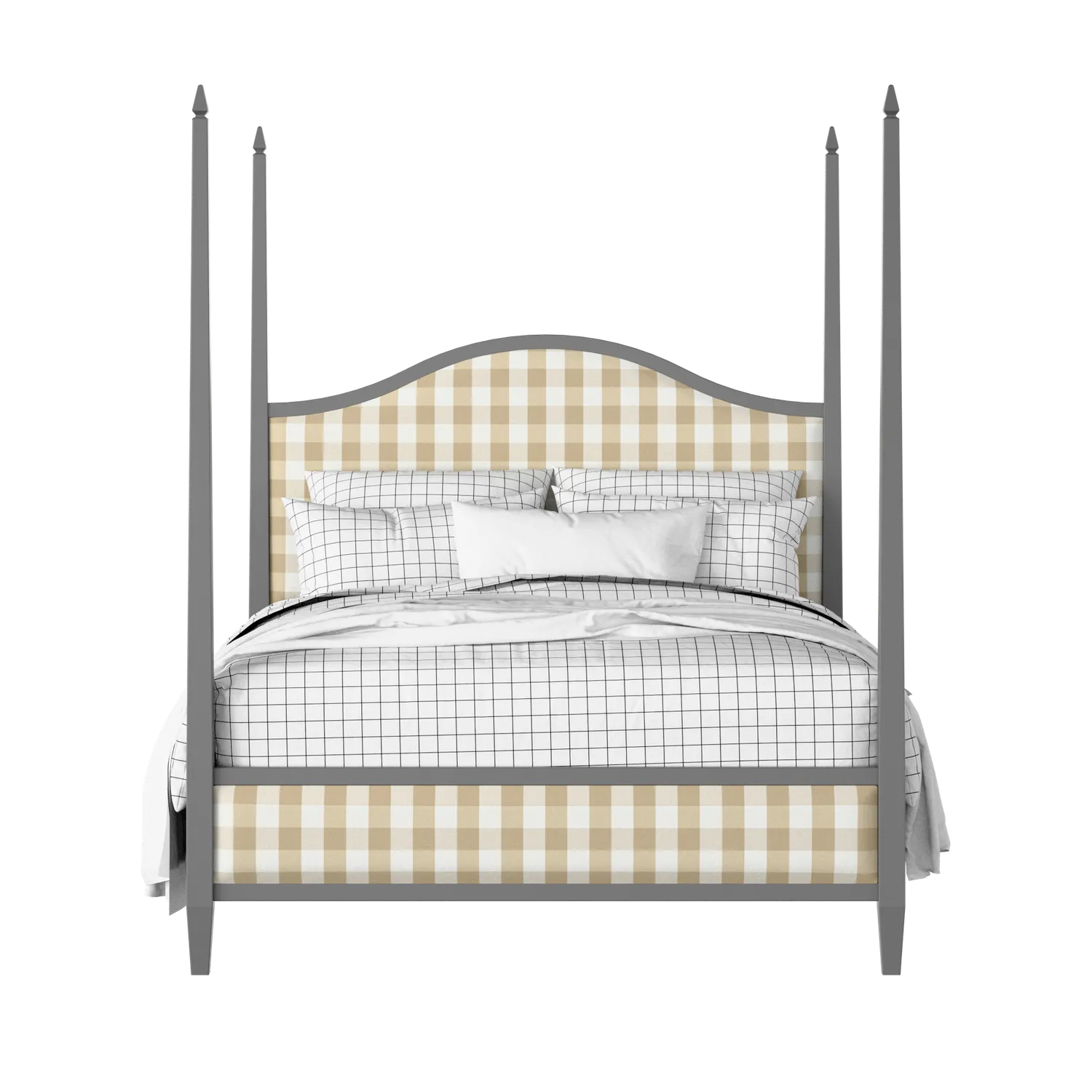 Larkin Slim - Painted Wood Bed Frame - The Original Bed Co - UK