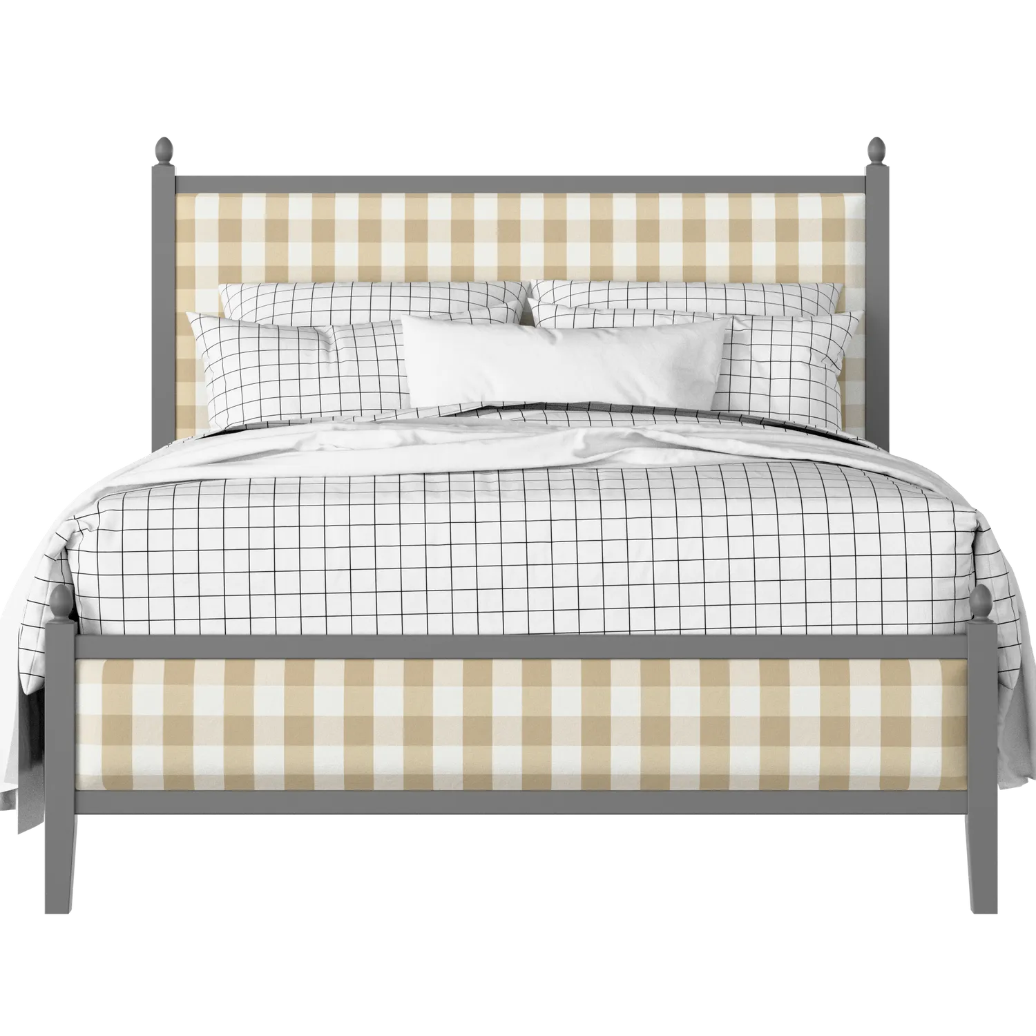 Marbella Slim - Painted Wood Bed Frame - The Original Bed Co - UK