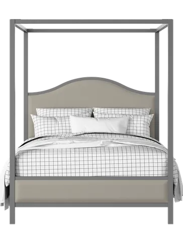 Coleridge Slim Upholstered painted wood bed with upholstery - Thumbnail