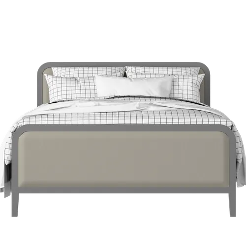Keats Upholstered painted wood bed with upholstery - Thumbnail