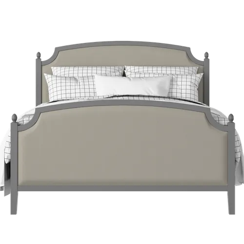 Kipling Upholstered painted wood bed with upholstery - Thumbnail