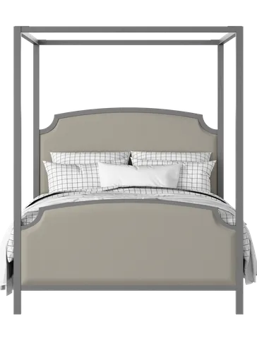 Shelley Upholstered painted wood bed with upholstery - Thumbnail