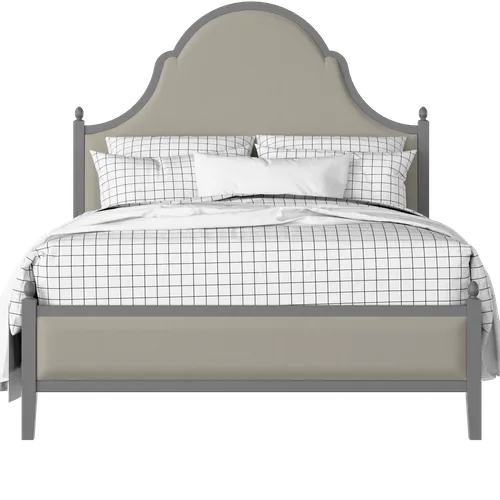Tennyson Upholstered painted wood bed with upholstery - Thumbnail
