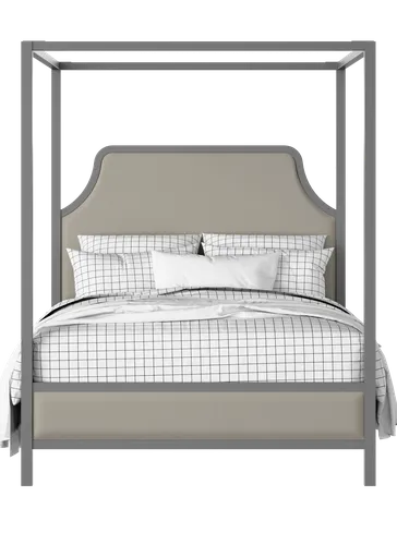 Tynan Upholstered painted wood bed with upholstery - Thumbnail